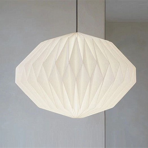 Mone Oval Paper Pendant Light - yigo.jp