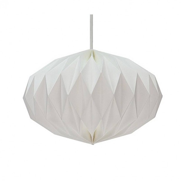Mone Oval Paper Pendant Light - yigo.jp