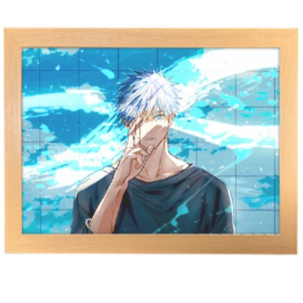 Jujutsu Kaisen Satoru Gojo Art Painting Wall Lamp | Yigo | Table Lamp ...