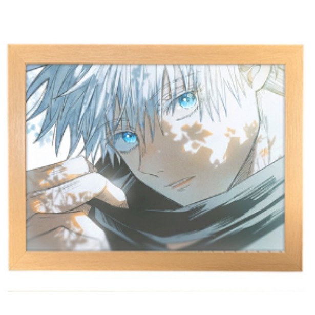 Jujutsu Kaisen Satoru Gojo Art Painting Wall Lamp | Yigo | Table Lamp ...