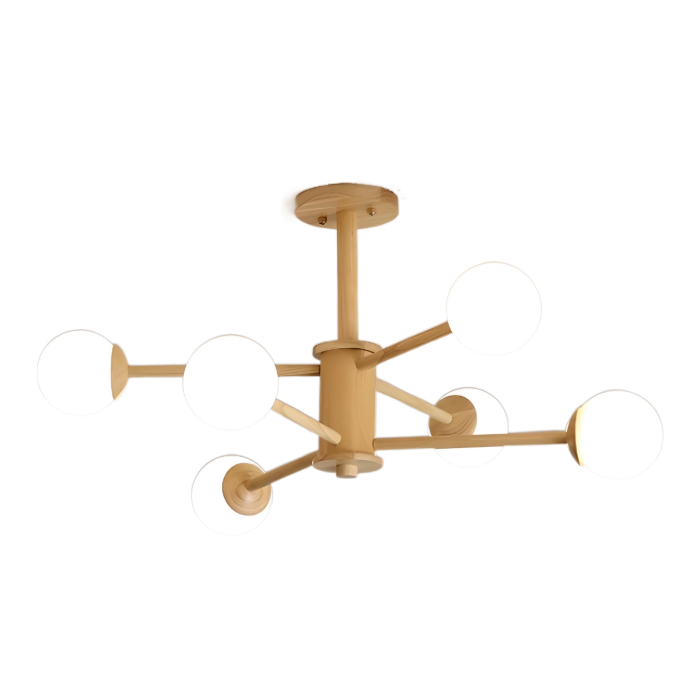 LIGN Wooden Molecular Light | Yigo | Modern Lightings