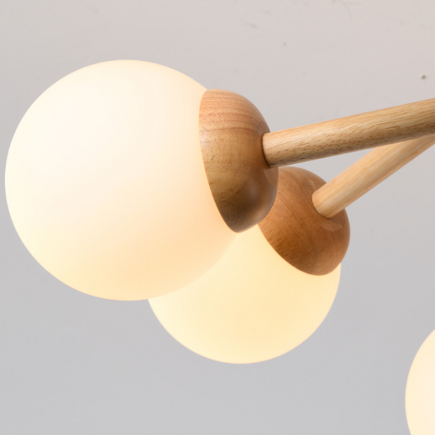 LIGN Wooden Molecular Light | Yigo | Modern Lightings