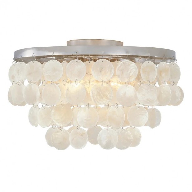 Tiered Flush Mount Chandelier | Yigo | Chandeliers
